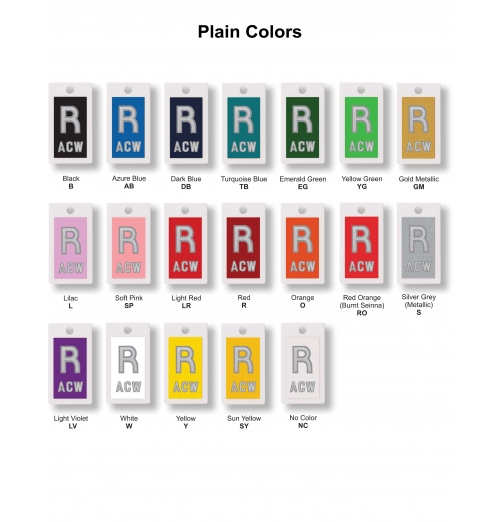 Colored Plastic Position X-ray Markers- Magic X-ray Markers Colored Plastic Position X-ray Markers- Magic X-ray Markers